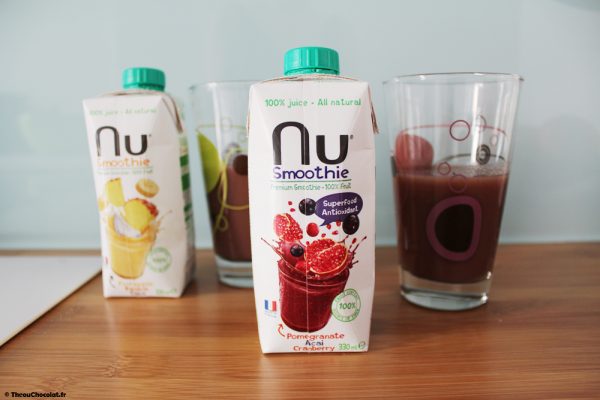 Nu Smoothies, les smoothies 100% naturels sans sucre ajouté